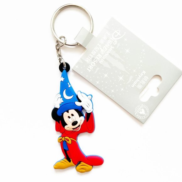 Disney | Accessories | Disney Sorcerer Mickey Keychain | Poshmark